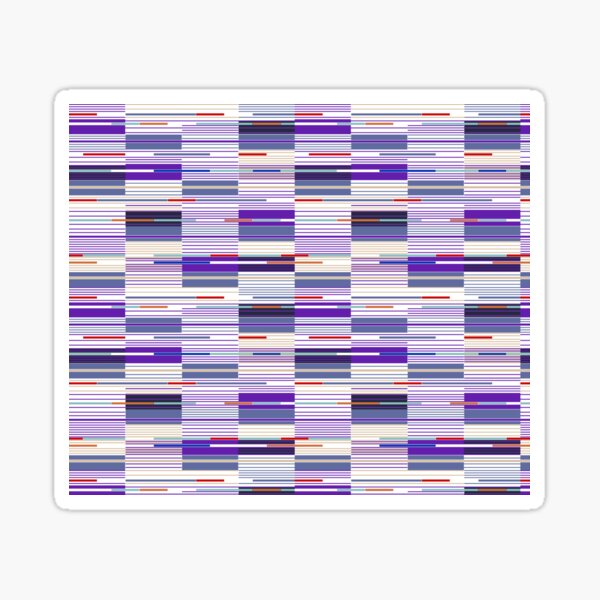 "Elizabeth Line Moquette - TfL" Sticker for Sale by palmea1 | Redbubble