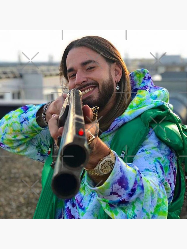 "SCH FRENCH RAPPER" Sticker for Sale by ZIRO-MIKA-ART | Redbubble