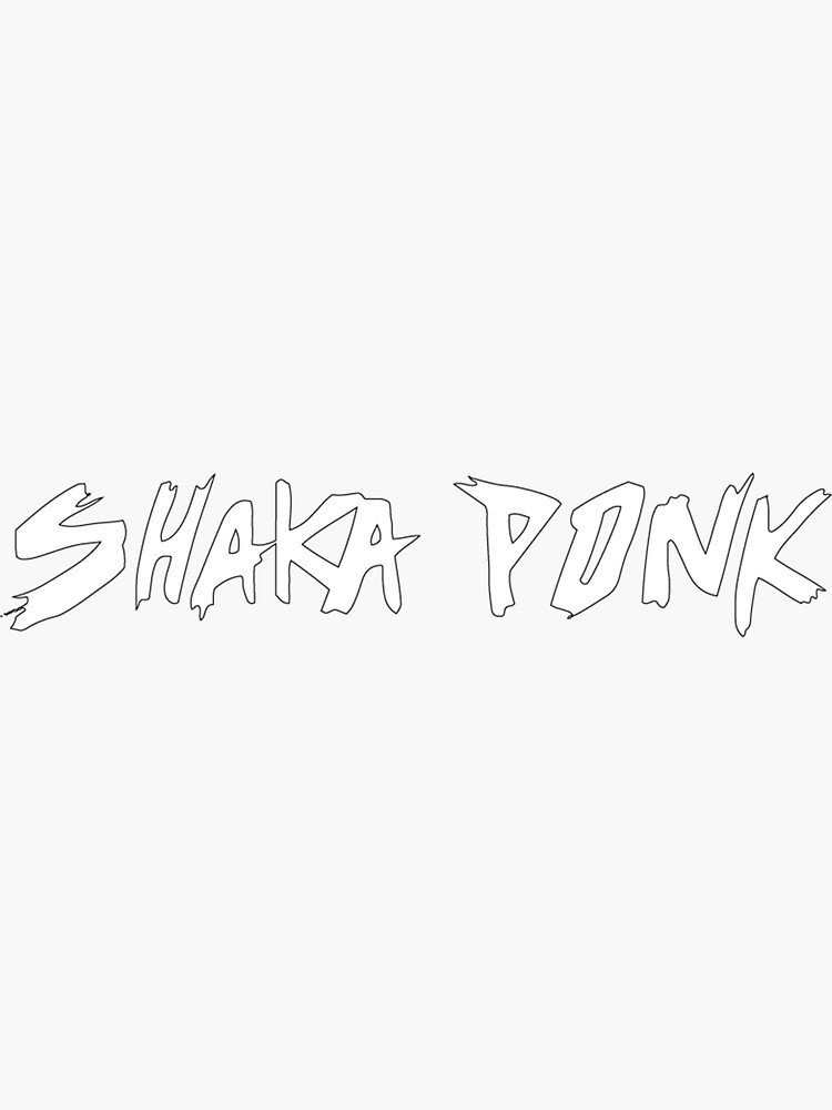 "Shaka Ponk Band Rock French" Sticker for Sale by RIANWEBE | Redbubble