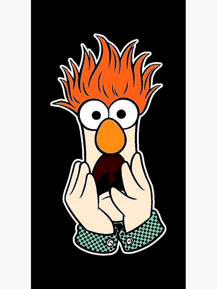 "beaker muppet, beaker, muppet, meep, muppet beaker," Poster for Sale ...