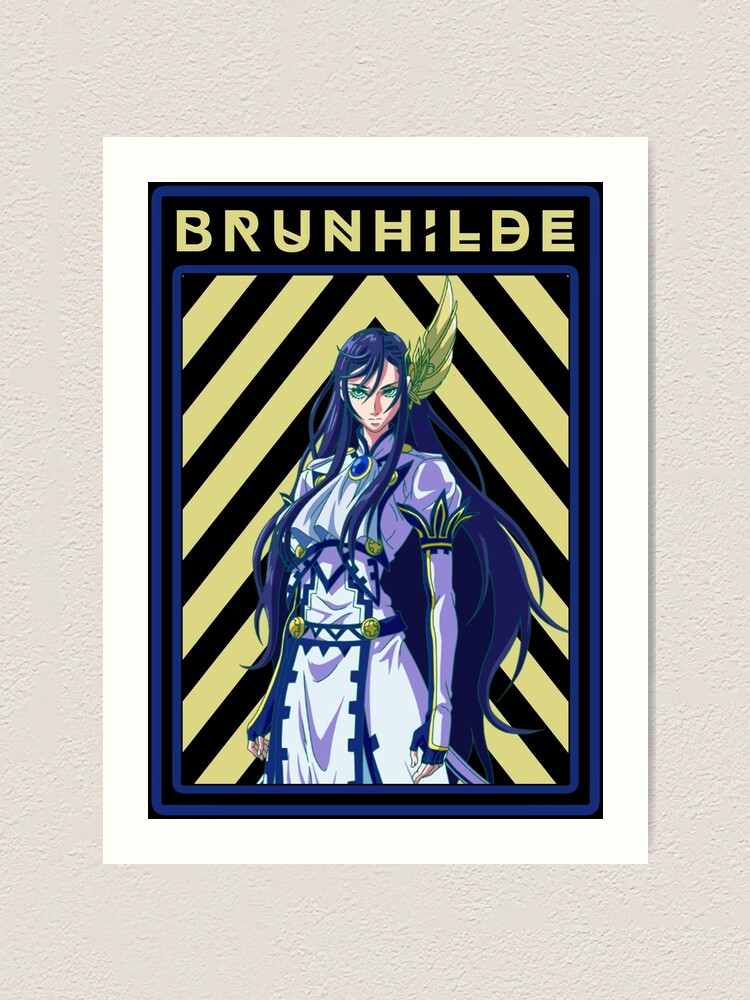 "RECORD OF RAGNAROK - BRUNHILDE" Art Print for Sale by UNCHMUNCH ...