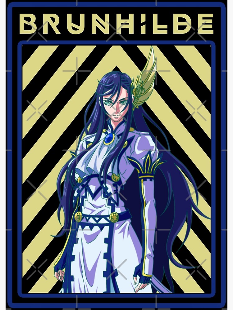 "RECORD OF RAGNAROK - BRUNHILDE" Art Print for Sale by UNCHMUNCH ...