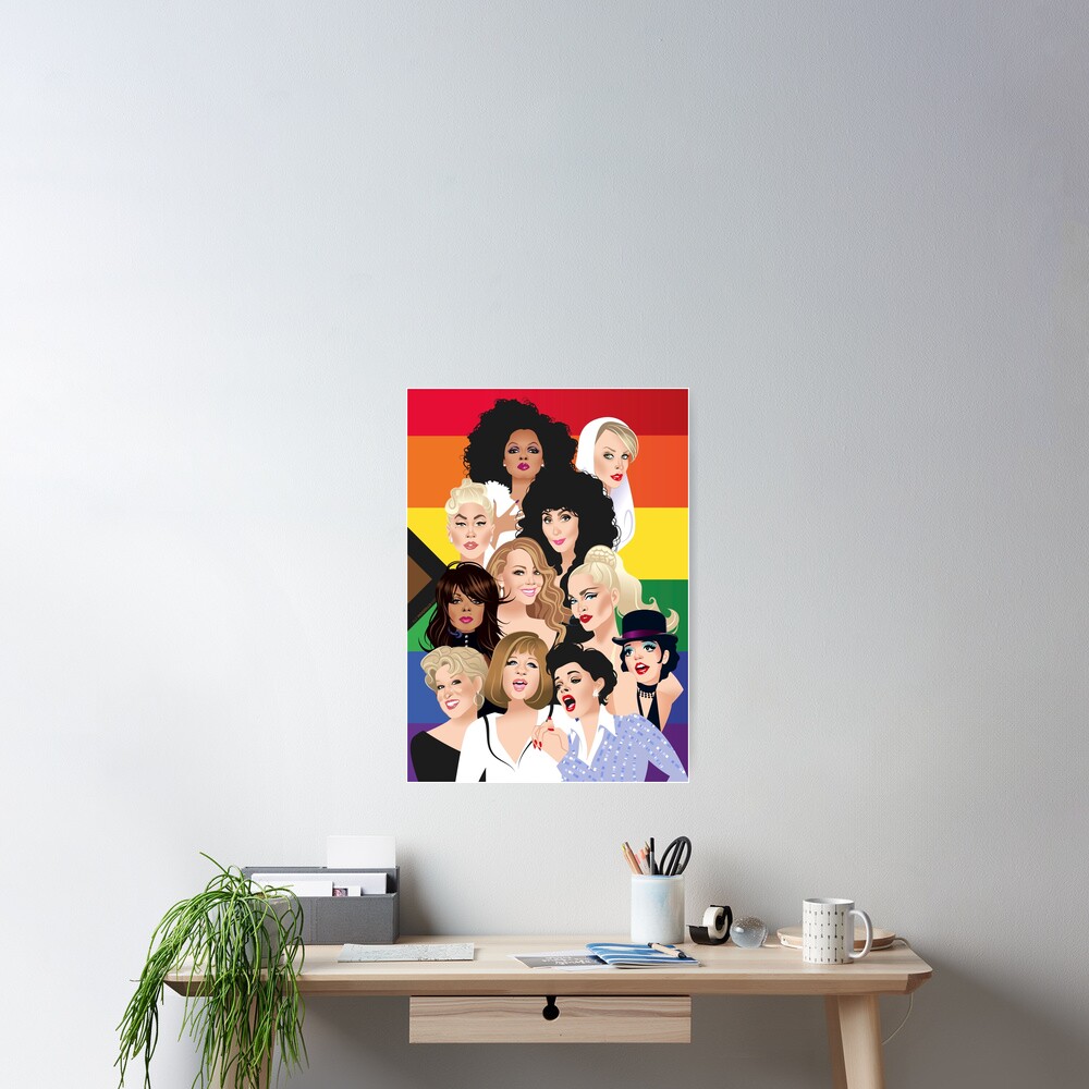 "Pride Divas Edition" Poster for Sale by AleMogolloArt | Redbubble