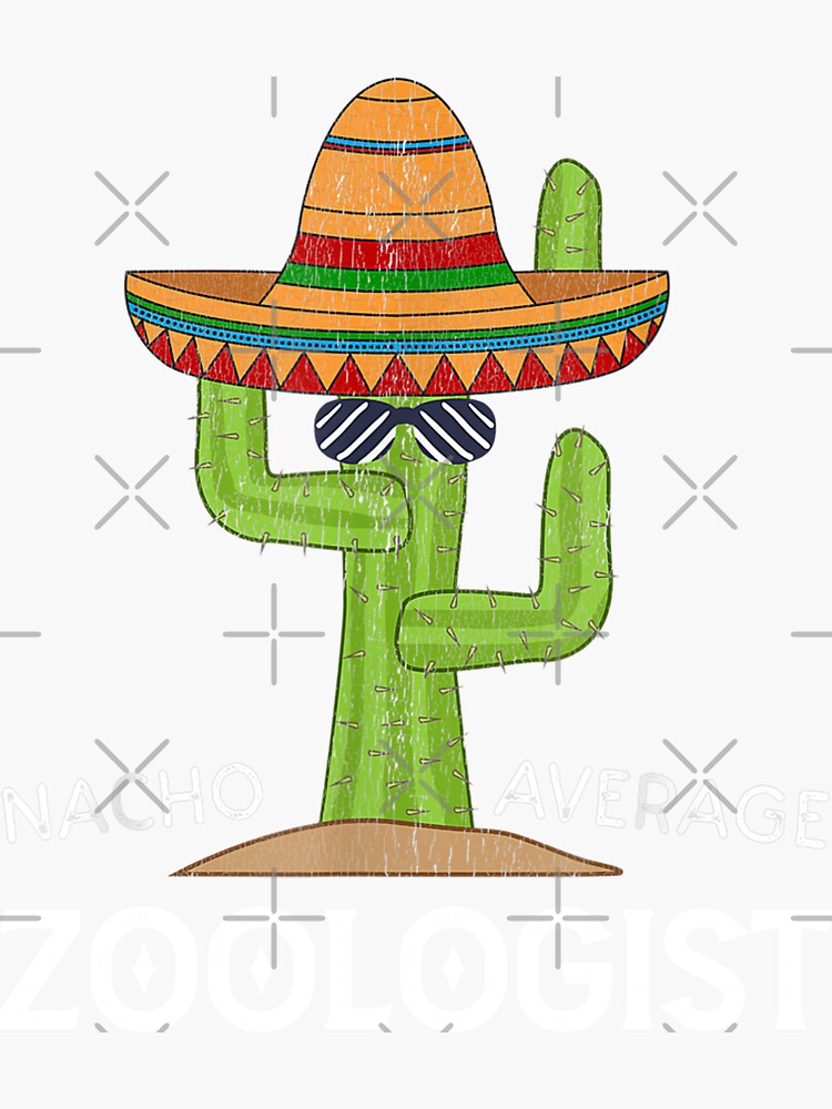 Pegatina «Divertidos regalos divertidos del humor del zoólogo ...