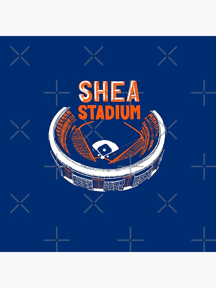 "Shea Stadium" Poster for Sale by PixelBuilder | Redbubble