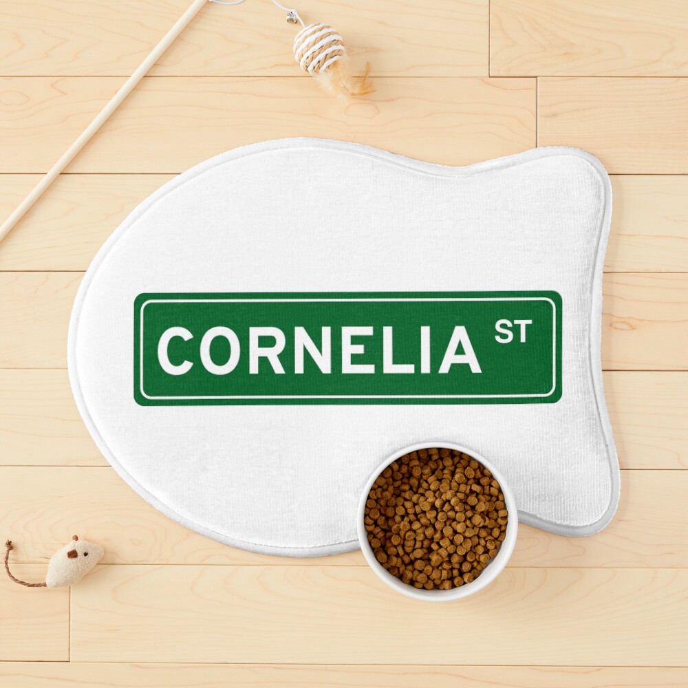 "Cornelia Street Road Sign" Poster for Sale by Runnerg1rl | Redbubble