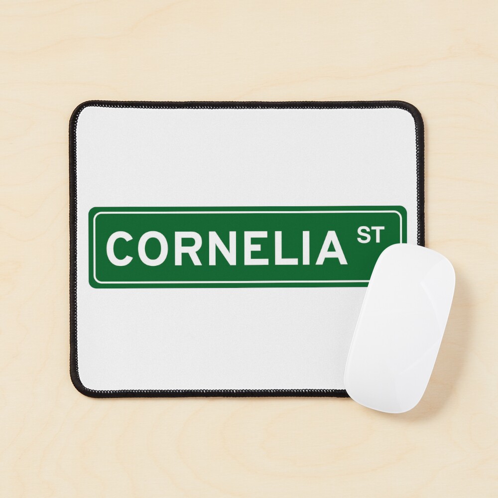 "Cornelia Street Road Sign" Poster for Sale by Runnerg1rl | Redbubble