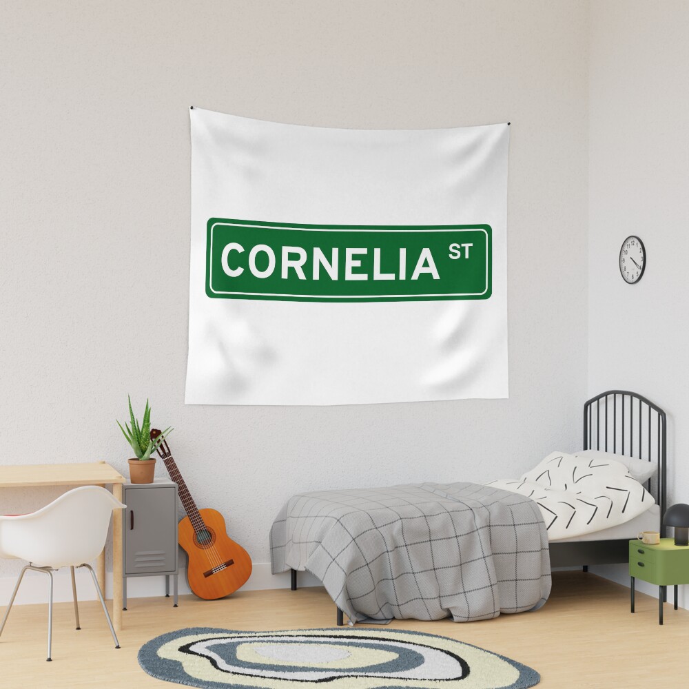 "Cornelia Street Road Sign" Poster for Sale by Runnerg1rl | Redbubble