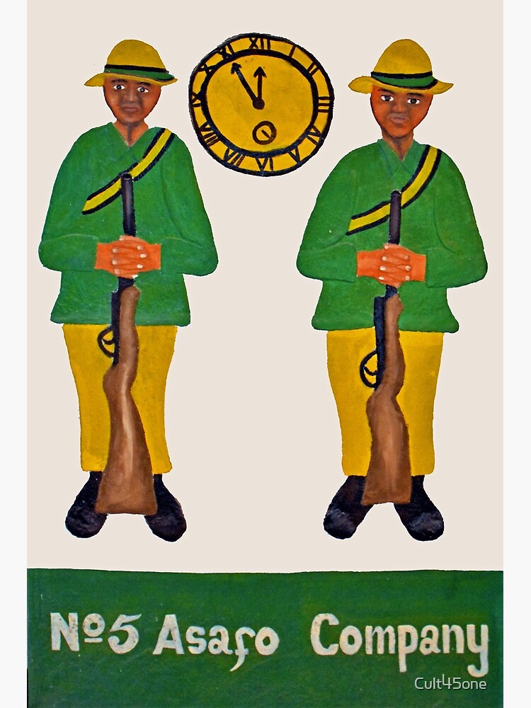 "No5 Asafo Company - Ghana Traditional Arts, West Africa" Poster for ...