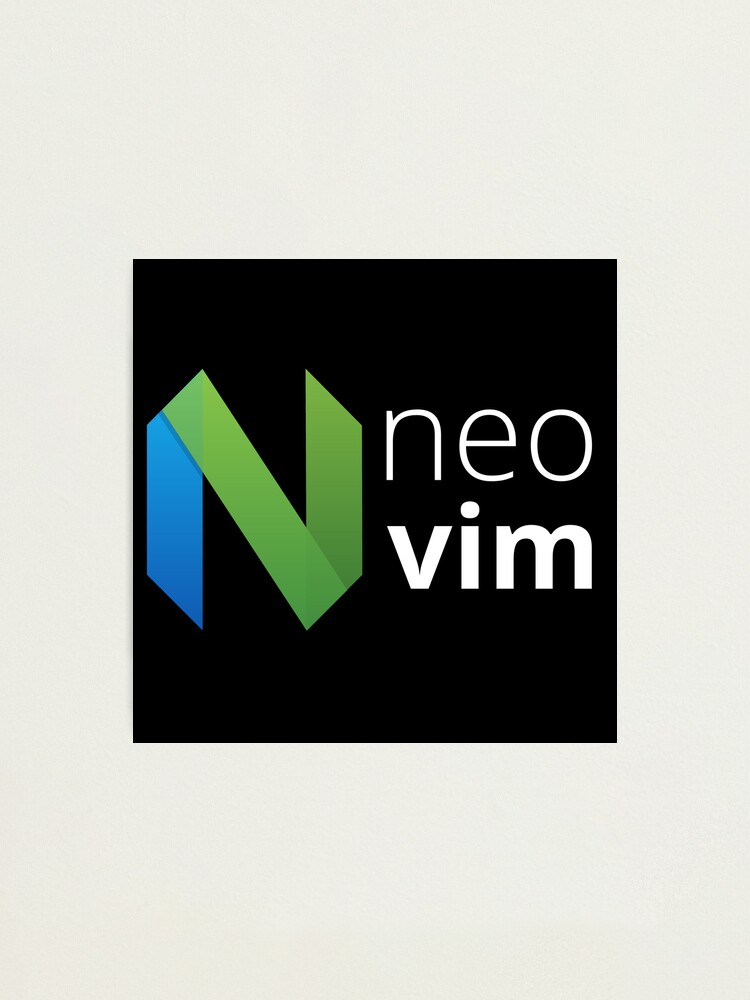 Lámina fotográfica «neovim | bifurcación vim del editor de texto neovim ...