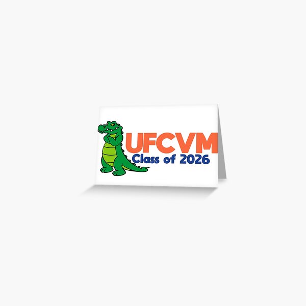 Ufcvm Class Of 2026 Greeting Card By Madebymaddie722 Redbubble