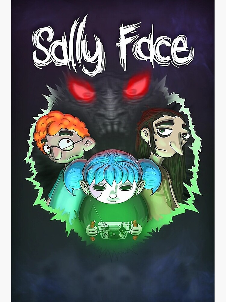 "Sally Face Poster" Poster for Sale by josephperdue | Redbubble