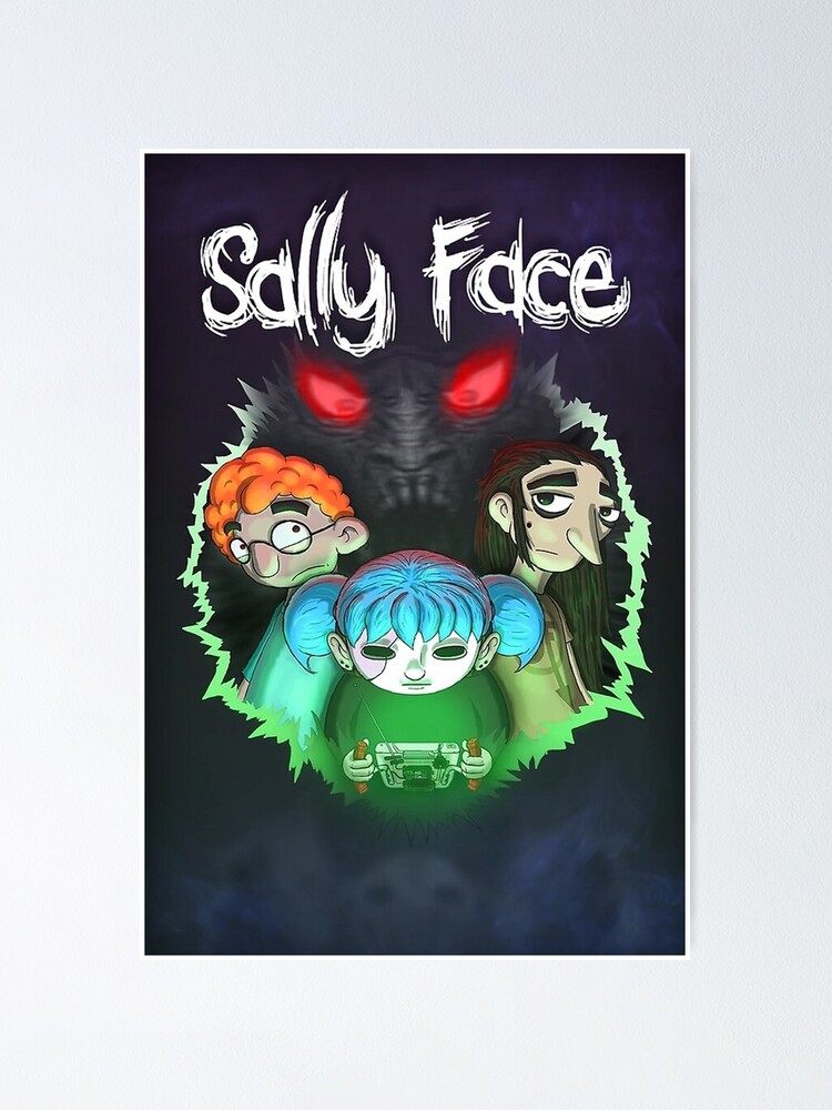 "Sally Face Poster" Poster for Sale by josephperdue | Redbubble
