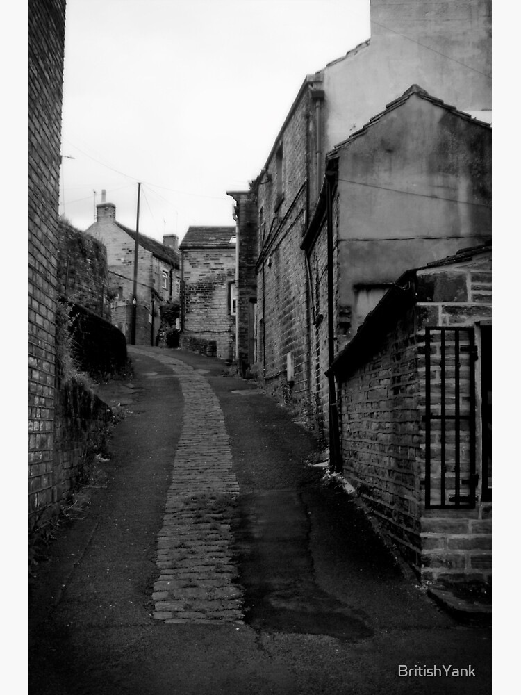 "Dead End Photograph of Empty Back Alley" Poster for Sale by ...
