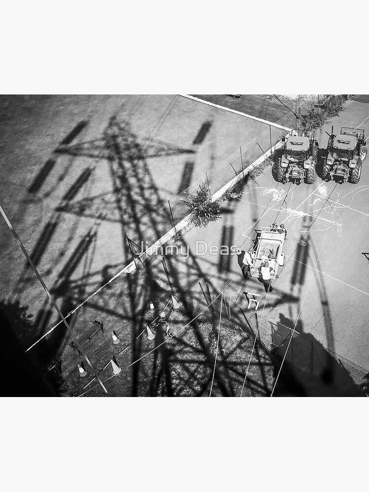 "Shadow Play Pt2 (Mono)" Poster for Sale by Jimmydeas | Redbubble