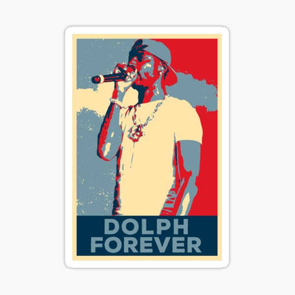 "Dolph Forever" Sticker for Sale by artdesign1156 | Redbubble