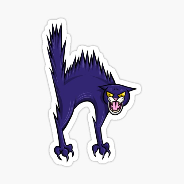 "Meow" Sticker for Sale by Cogrello | Redbubble