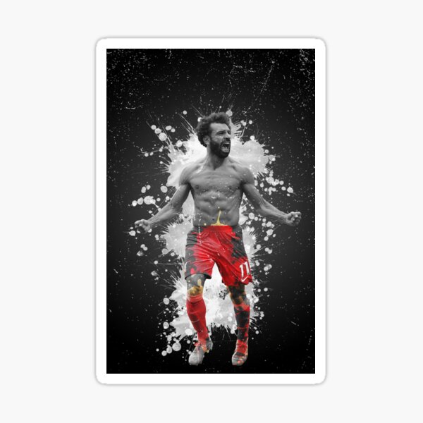 "Mo Salah Celebration- Limited Edition | Perfect Gift" Sticker for Sale ...