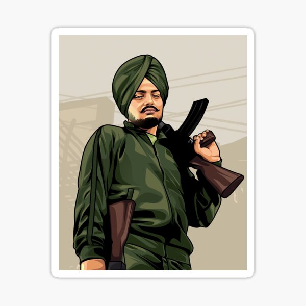 "fanart for ustaad" Sticker for Sale by jamesbrummett | Redbubble