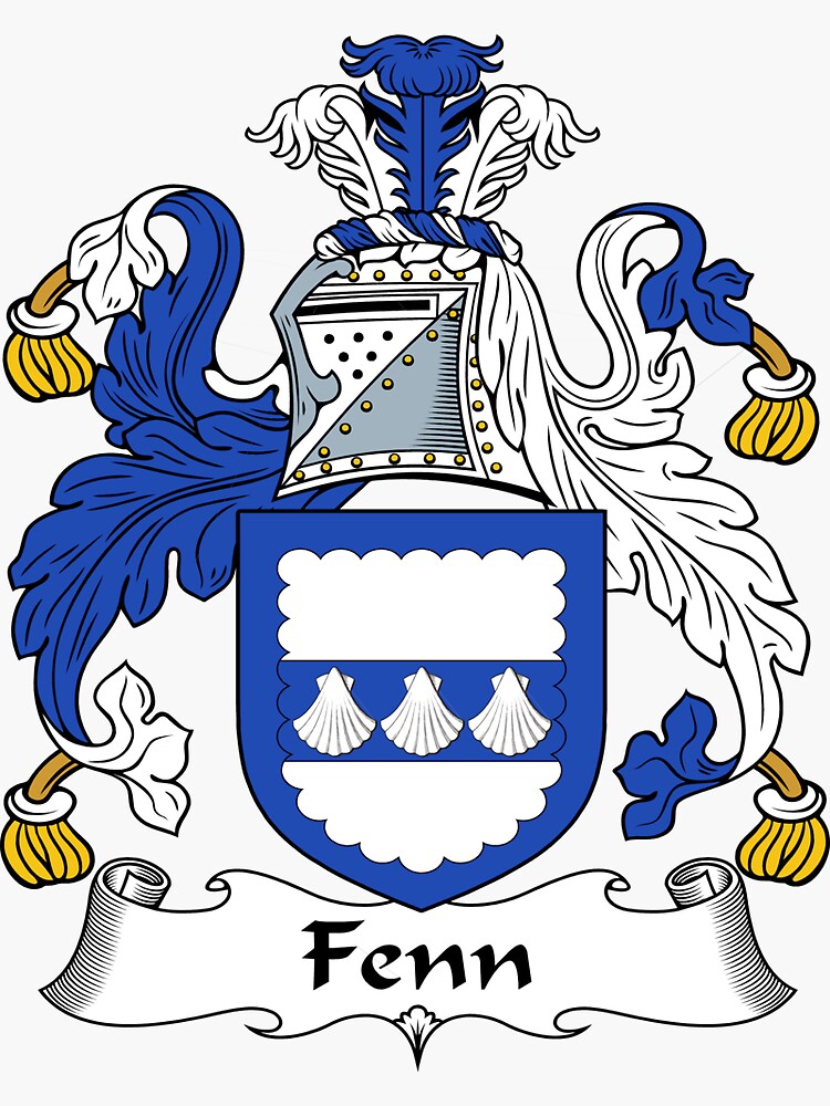 "Fenn" Sticker for Sale by HaroldHeraldry | Redbubble