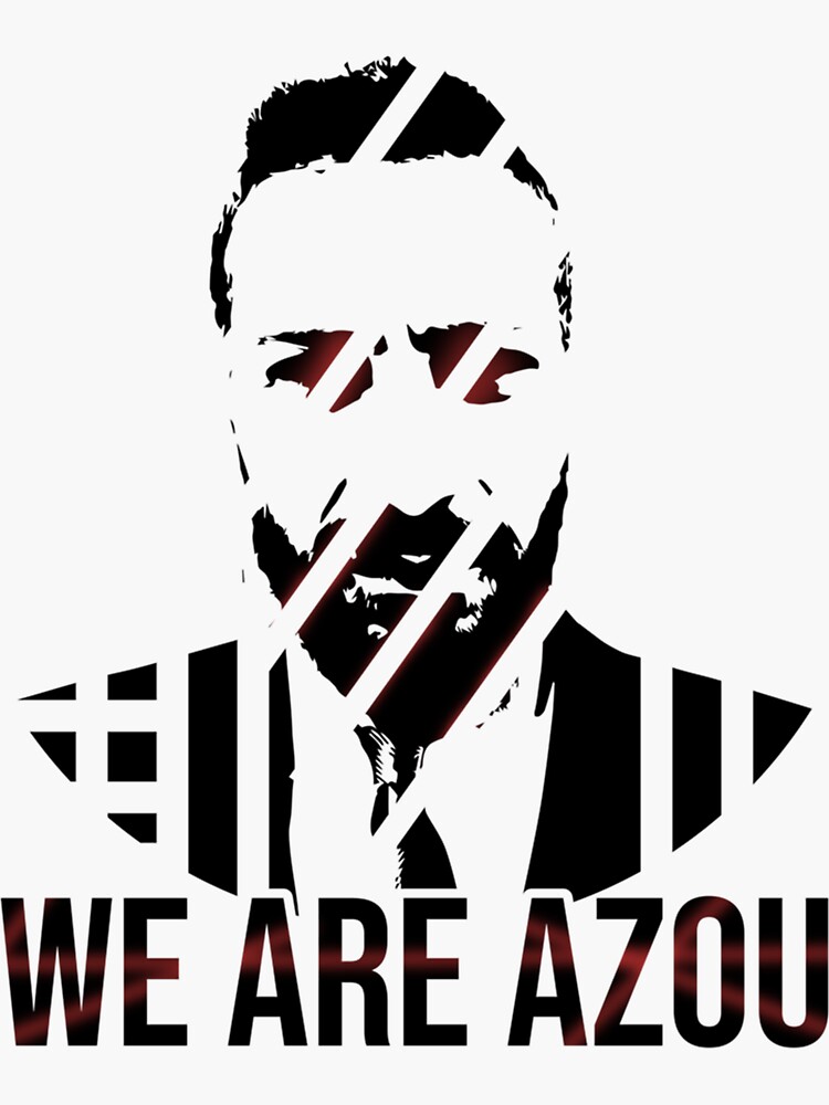 "WE ARE AZOU ! We Are Bg 42 " Sticker for Sale by RockyStores | Redbubble