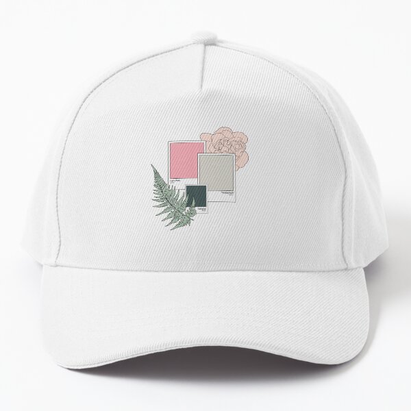 "Light Pink Color Palette Swatches Collage " Cap for Sale by ...