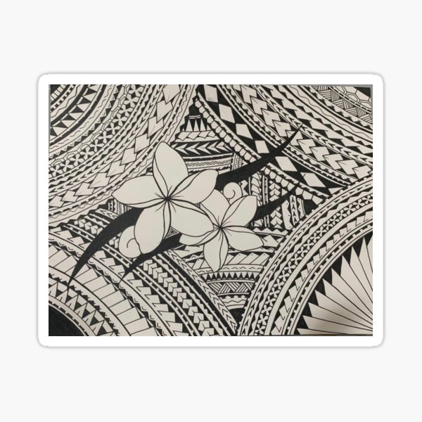 "Double pua" Sticker for Sale by Kianna-Lyn | Redbubble