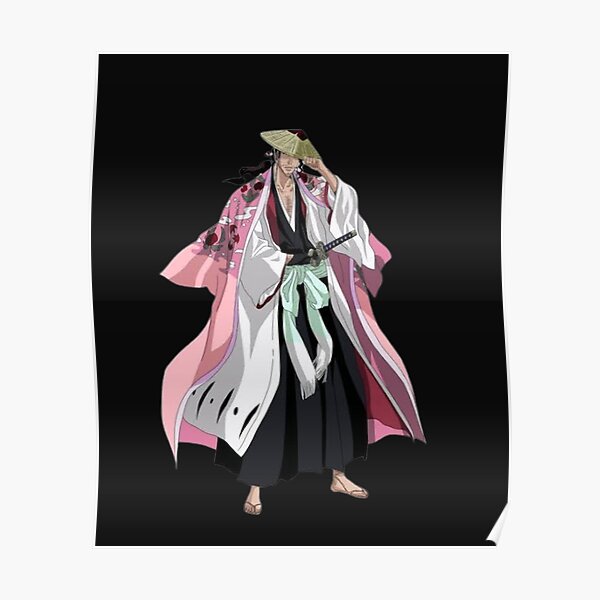 " Shunsui Sticker" Poster for Sale by GoodVibesraj | Redbubble