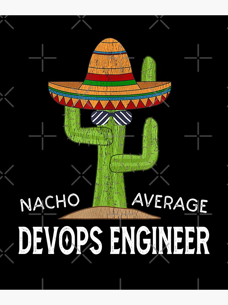 Póster «Divertidos regalos divertidos del humor del ingeniero de Devops ...