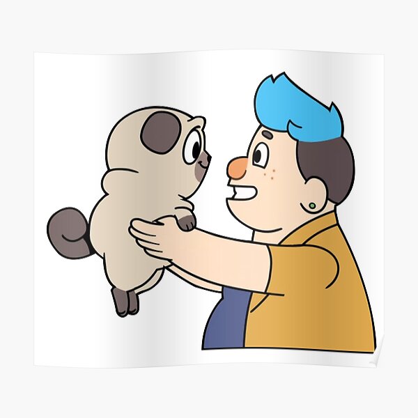 "Barney and Pugsley - Dead End " Poster for Sale by juliana003 | Redbubble