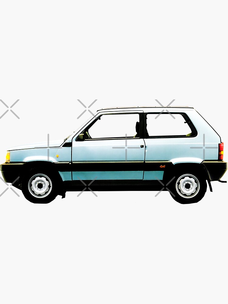 "Fiat Panda first generation " Sticker for Sale by FixedTropical ...