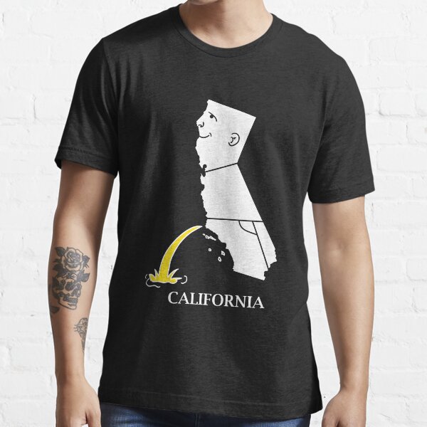 "A funny map of California 2" T-shirt for Sale by funnymaps | Redbubble ...