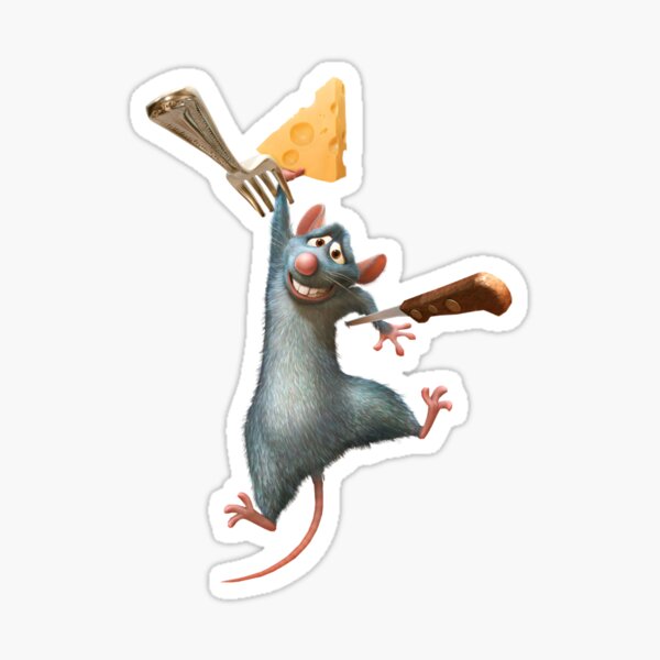 "Ratatouille Remy" Sticker for Sale by vfall | Redbubble