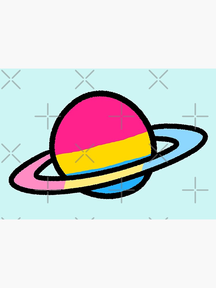 "Pansexual Pride Planet" Poster for Sale by spadesir | Redbubble