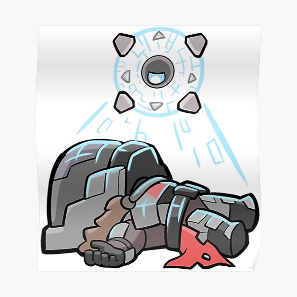 "Destiny Ghost Revive " Poster for Sale by gruntcooker | Redbubble