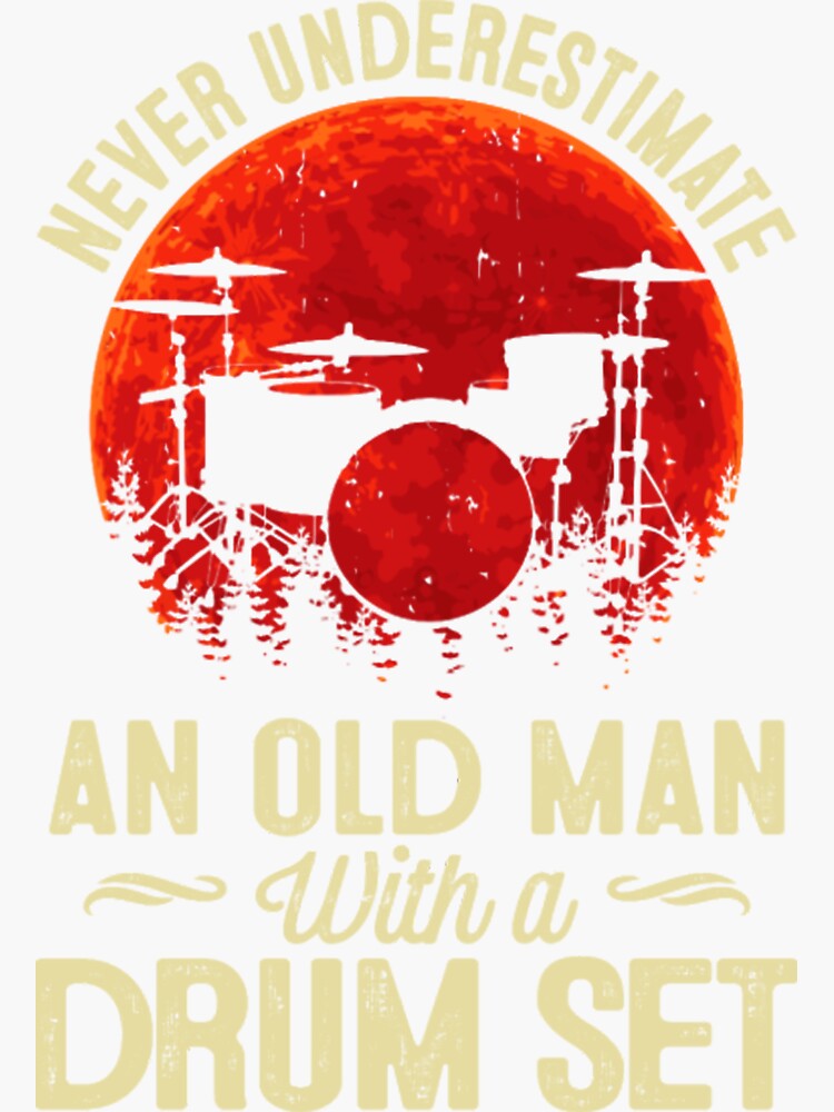 "OLD MAN" Sticker for Sale by tarikatlas | Redbubble