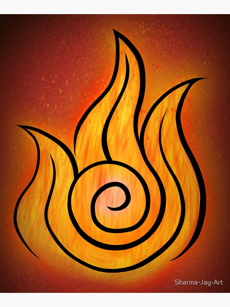 "Avatar The Last Airbender | Avatar Fire nation symbol | Avatar Aang ...