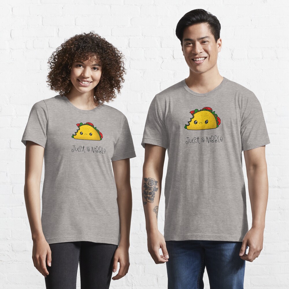 "Cute Sad Taco" Sticker for Sale by DoubleJDoodles | Redbubble