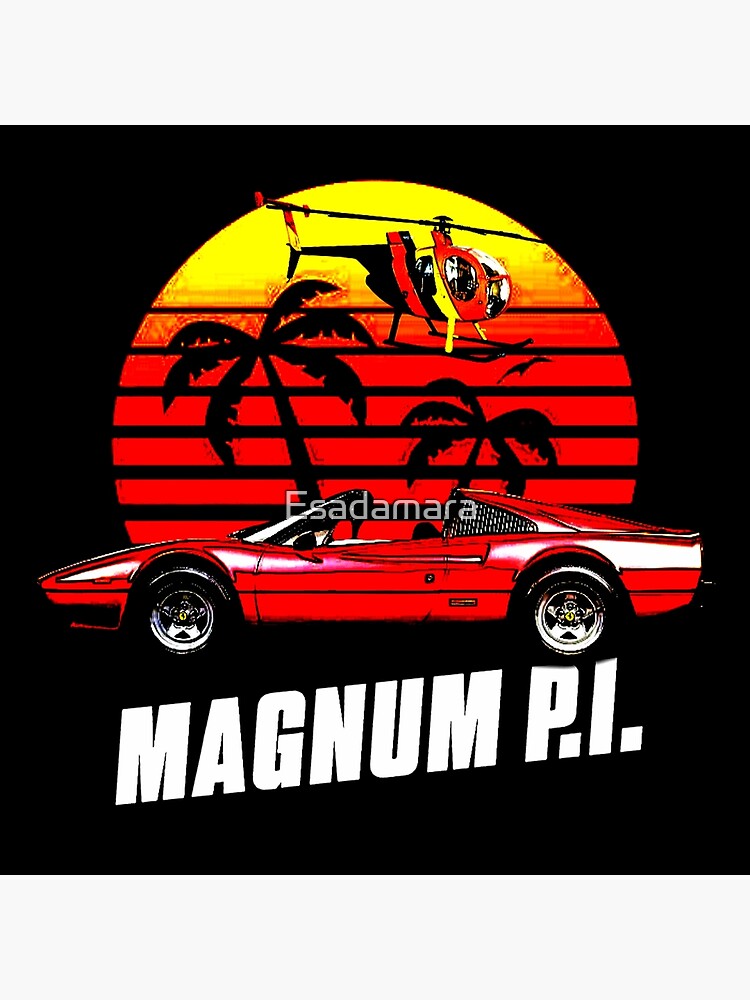 "Magnum pi" Poster for Sale by Esadamara | Redbubble