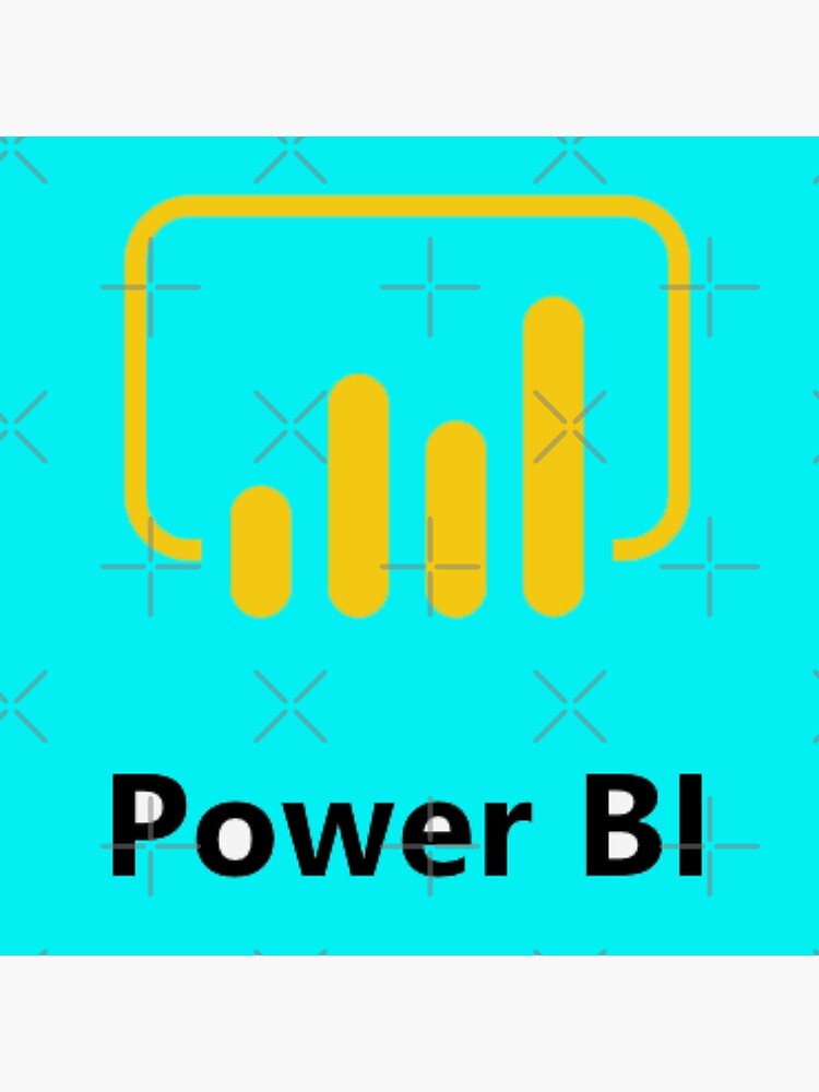 "PowerBI Logo is here" Poster for Sale by MDAccount | Redbubble