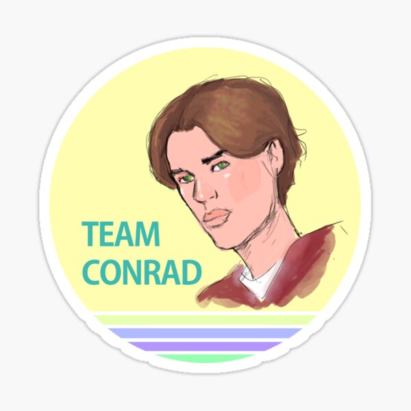 "Copy of Copy of the summer i turned pretty conrad" Sticker for Sale by ...