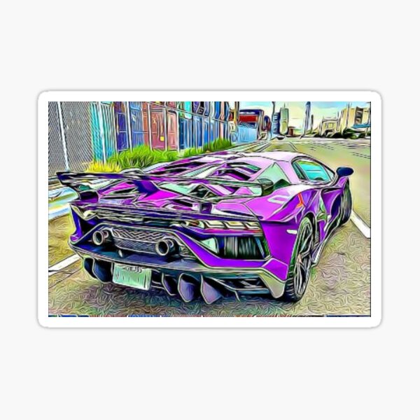 "Lamborgini Aventador" Sticker for Sale by Perica-030 | Redbubble