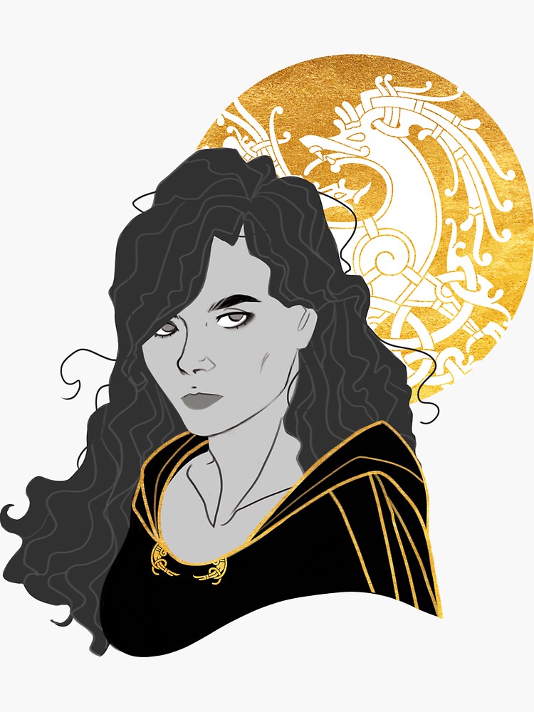 "Sigyn - The Goddess of Nothing At All" Sticker for Sale by CatRector ...