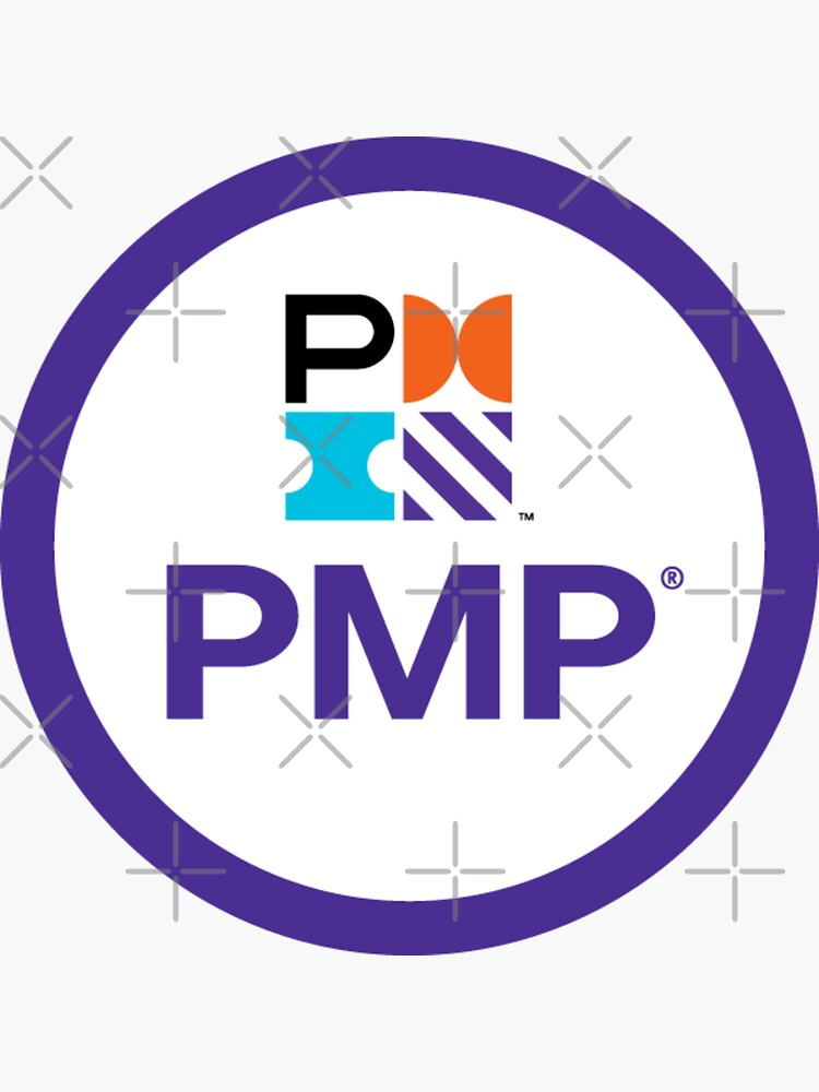 "PMP Certified" Sticker for Sale by MDAccount | Redbubble