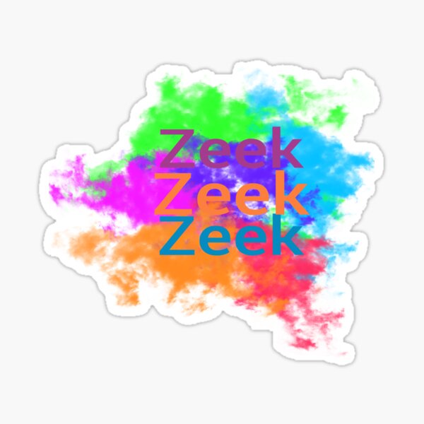 "Zeek Zeek Zeek" Sticker for Sale by Mohammad-kh | Redbubble