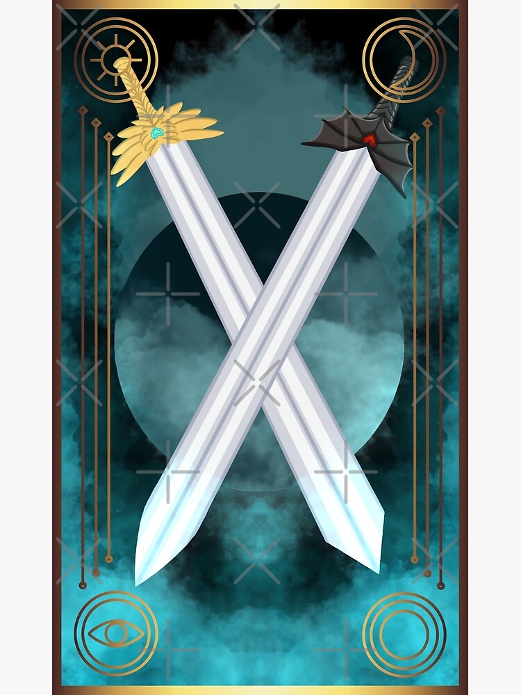 "Two of Swords" Poster for Sale by DiabolikArt05 | Redbubble