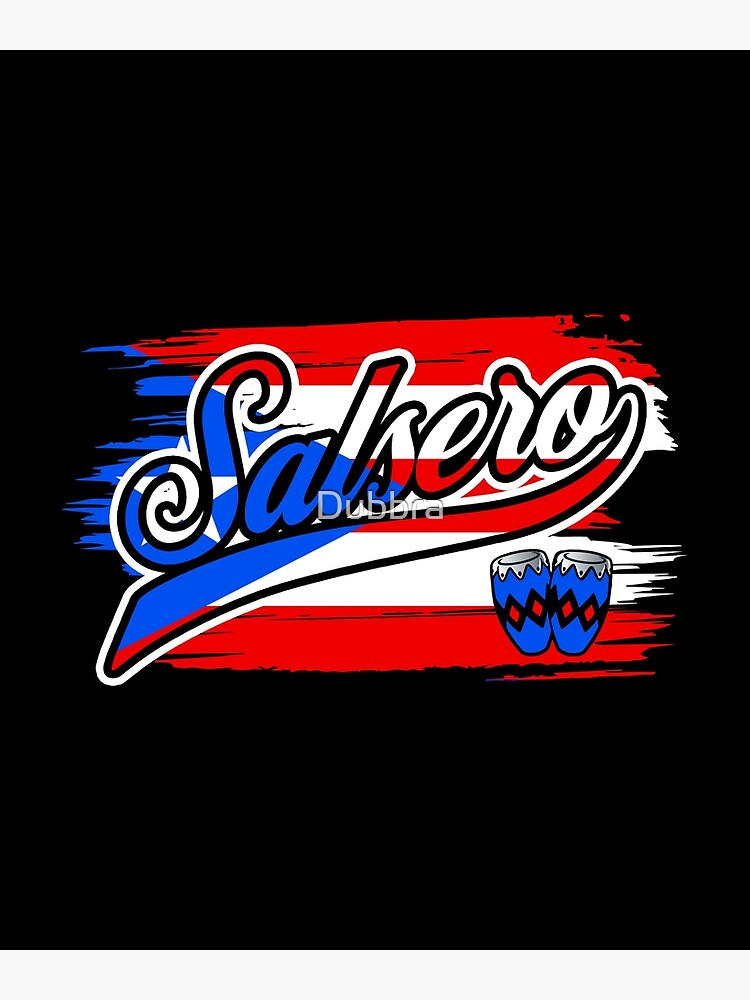 "Salsa Dancer Salsero Puerto Rico Salsero" Poster for Sale by Dubbra ...
