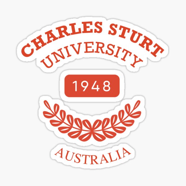 "Charles Sturt University" Sticker for Sale by artadon | Redbubble