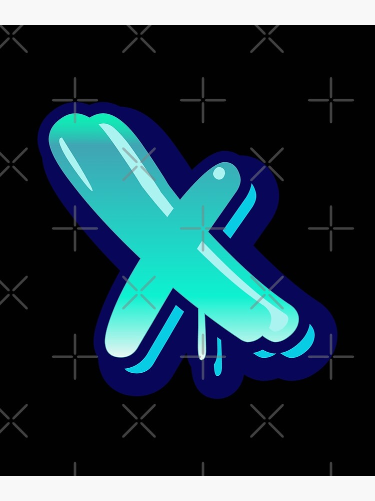 "Letter X Graffiti, graffiti letters" Poster for Sale by IGDIABDELLAH ...