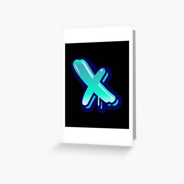 "Letter X Graffiti, graffiti letters" Greeting Card for Sale by ...